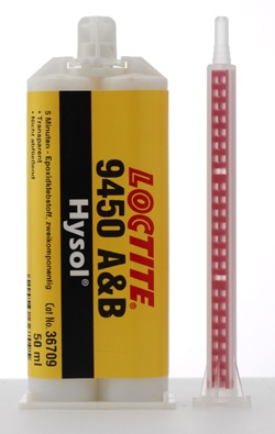 Loctite 9450-50ml dwuskładnikowy klej epoksydowy, półprzezroczysty, do ...